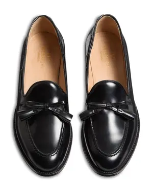 Valentino Garavani Leather Tassel Loafers