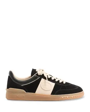 Valentino Garavani Suede Sneakers - Black Multi