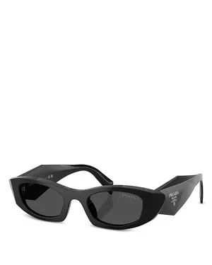 Prada Oval Sunglasses - Black