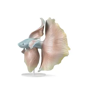 LLADRO Betta Fish Sculpture - Multi