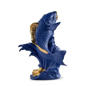 LLADRO Koi Sculpture - Multi