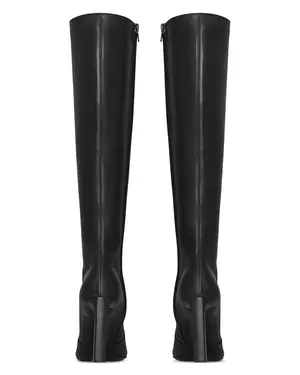 Saint Laurent Francoise Boots In Smooth Leather