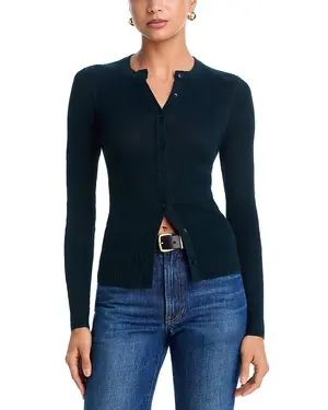 A.L.C. Fisher Cardigan - Dark Forest