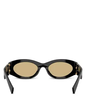 Miu Miu Oval Sunglasses, 54mm