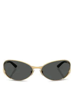 Versace Oval Sunglasses, 64mm