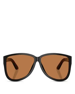 Miu Miu Aviator Sunglasses, 61mm