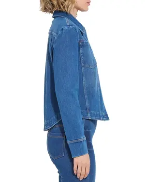 Lyssé Classic Denim Jacket - Mid Wash
