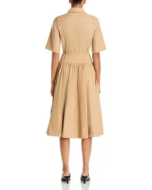 Co Short Sleeve Belted Dress