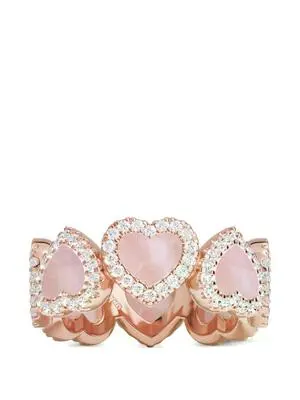APM MONACO Heart Ring - Pink