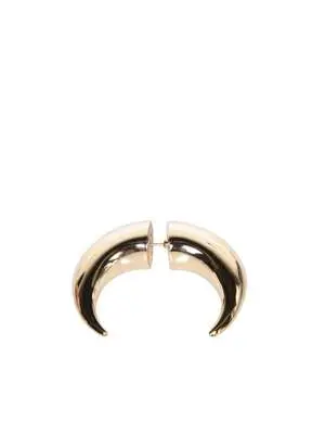 MARINE SERRE Single Gold-Plated Earring