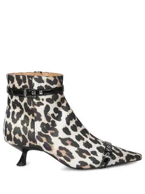 Ganni Pointed Toe Booties