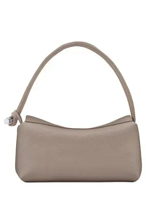 Longchamp Le Roseau East/west Leather Shoulder Bag - Clay