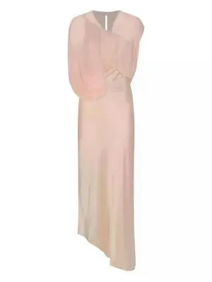 Christopher Esber Draped Silk Dress