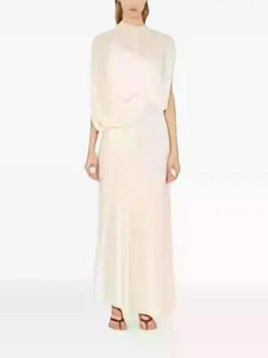 Christopher Esber Draped Silk Dress