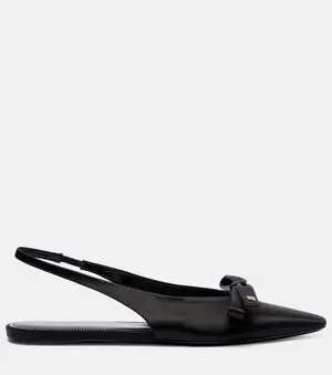 Balenciaga Nano Bb Slingback Flats