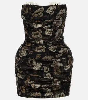 Black Floral Cocktail Dresses