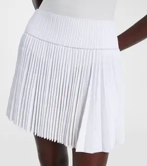 Alaïa Plissé Mini Skirt