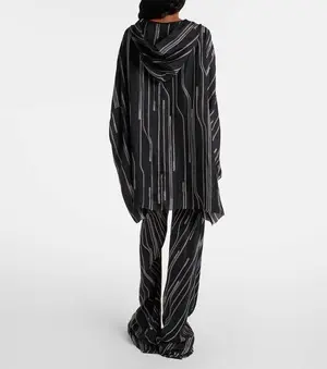 Rick Owens Printed Hooded Tunic