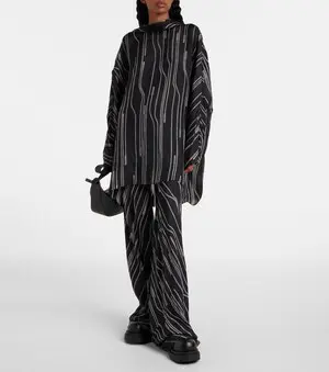 Rick Owens Printed Hooded Tunic