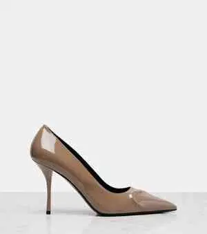 Alaïa Le Cour 3d 90 Patent Leather Pumps