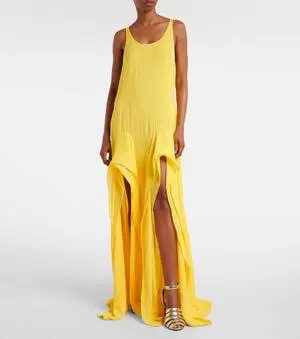 Alaïa Strappy 90 Leather Sandals