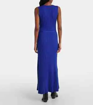 Gabriela Hearst Meier Wool And Cashmere Midi Dress