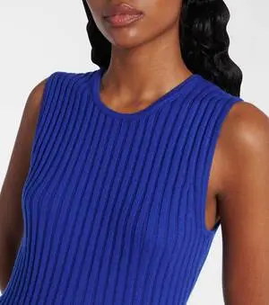 Gabriela Hearst Meier Wool And Cashmere Midi Dress