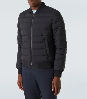 Herno L'aviatore Down-paneled Bomber Jacket