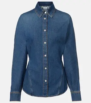 Alaïa Denim Shirt - Blue