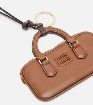 Miu Miu Arcadie Leather Bag Charm
