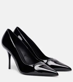 Alaïa Le Cour 3d 90 Patent Leather Pumps