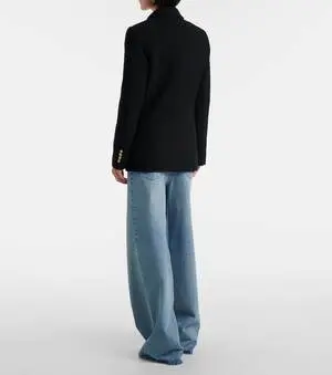 Chloé Wool-blend Boucle Blazer