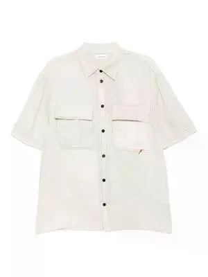 FERRAGAMO Short-sleeves Patch-pockets Shirt