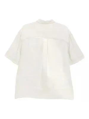 FERRAGAMO Short-sleeves Patch-pockets Shirt