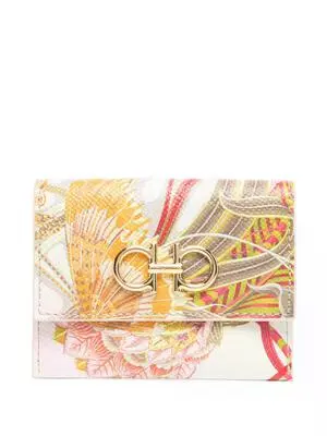 FERRAGAMO Gancini Cardholder - Neutrals