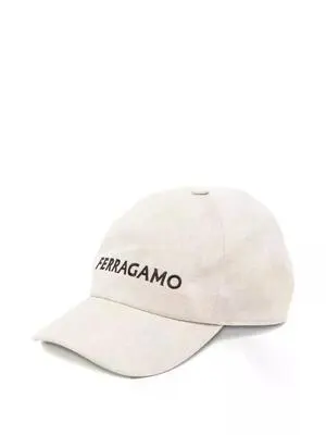 FERRAGAMO Embroidered Logo Baseball Cap