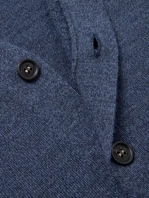 Massimo Alba Darcy Virgin Wool Cardigan - Blue