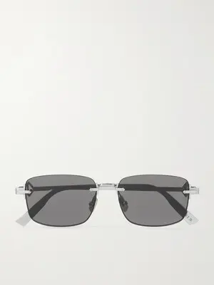 Dior Cd Diamond S11u Rimless Sunglasses - Silver