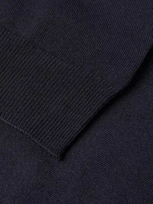 SLOWEAR Virgin Wool-blend Mock-neck Sweater