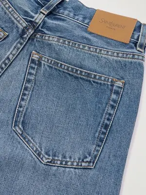 Saint Laurent High-rise Wide-leg Jeans