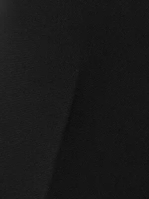 Khaite Walter Crepe Flared Pants - Black