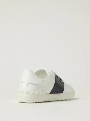 Valentino Garavani Leather Low Top Sneakers - White