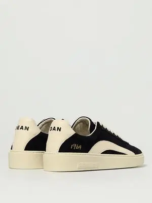Dsquared2 Lace-up Suede Sneakers - Navy