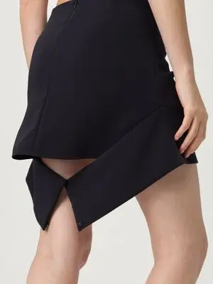 COURREGES Asymmetrical Skirt