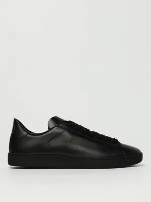 Valentino Garavani V" Logo Leather Sneakers - Black