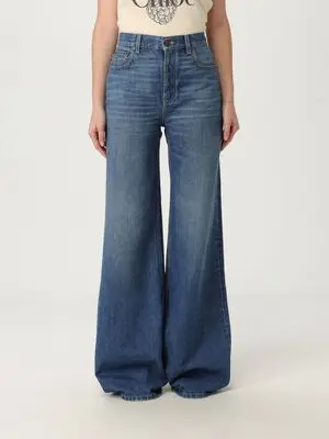Chloé Wide Leg Jeans - Blue