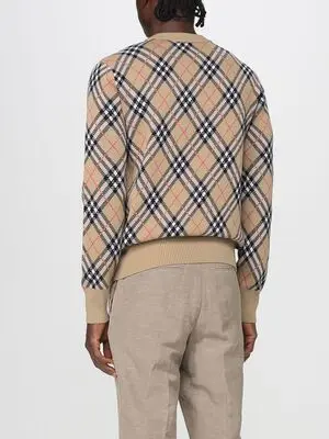 Burberry Argyle Sweater - Beige