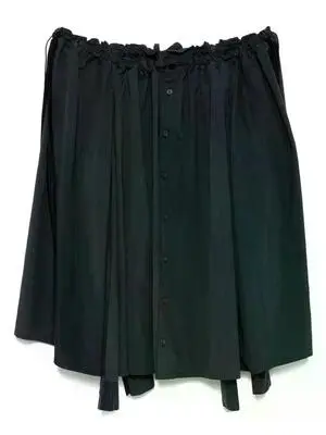Yohji Yamamoto Gathered Skirt
