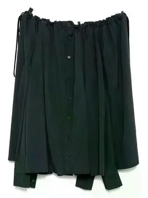 Yohji Yamamoto Gathered Skirt