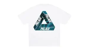 PALACE Trivex T-shirt White/blue